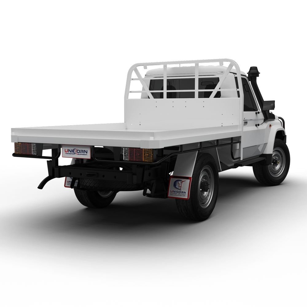 Unicorn Heavy-Duty Mine Spec Steel Tray - Unicorn Transport Equipment