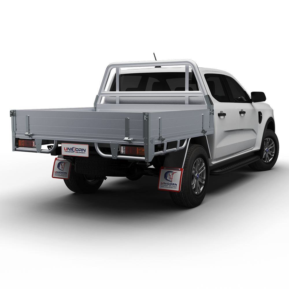 Unicorn Heavy-Duty Mine Spec Steel Tray - Unicorn Transport Equipment