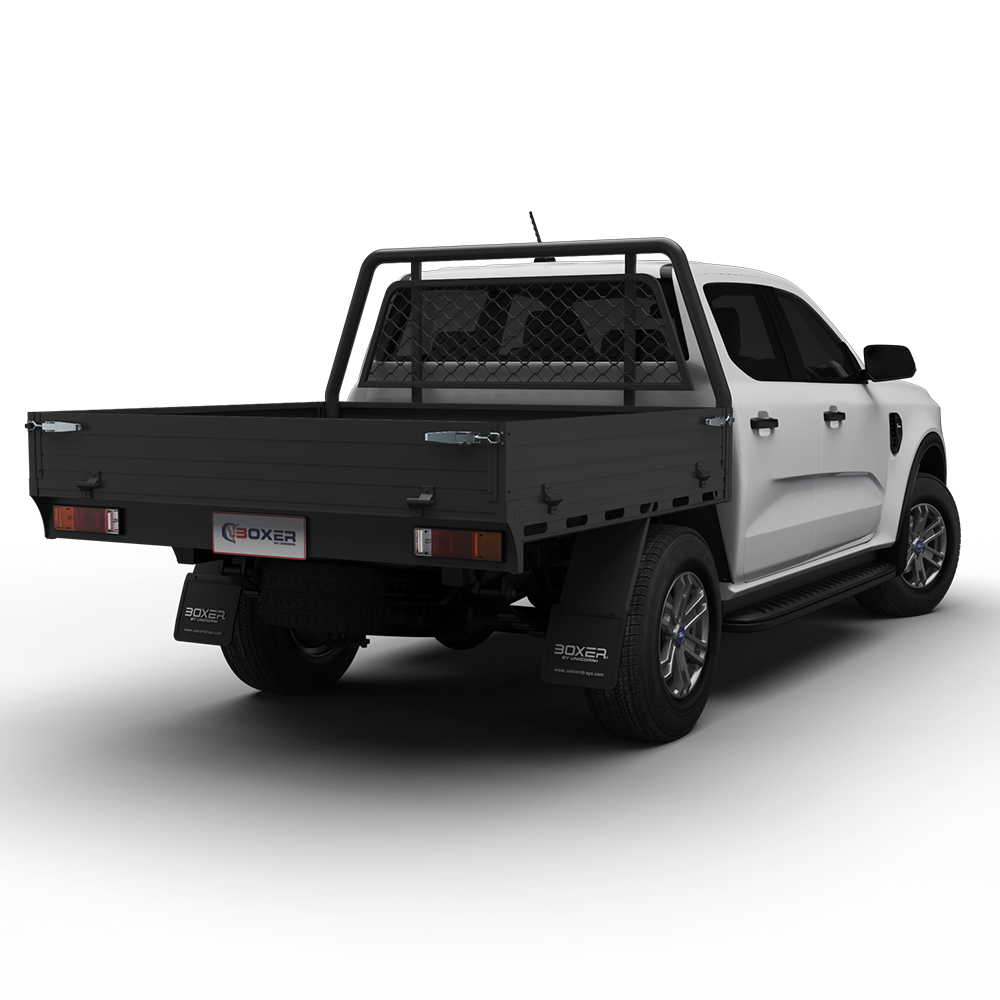 Boxer General Purpose Shadow Aluminium Tray - Unicorn Transport Equipment